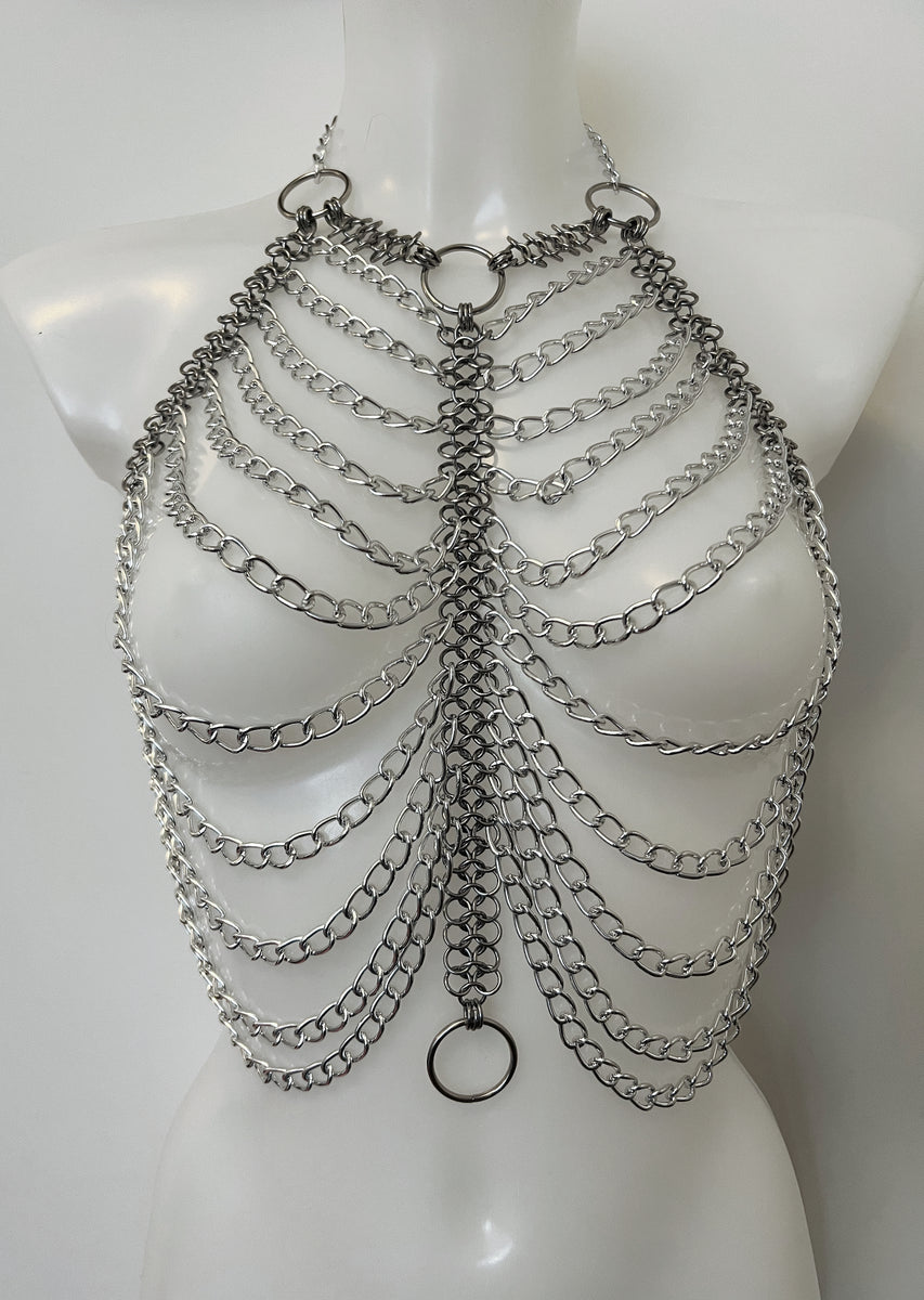 Helaena chainmail harness – Lorna Jane Harnesses