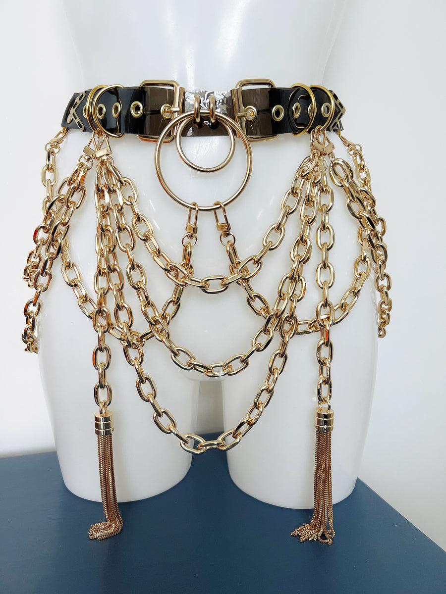 Asmodeus pvc belt harness – Lorna Jane Harnesses